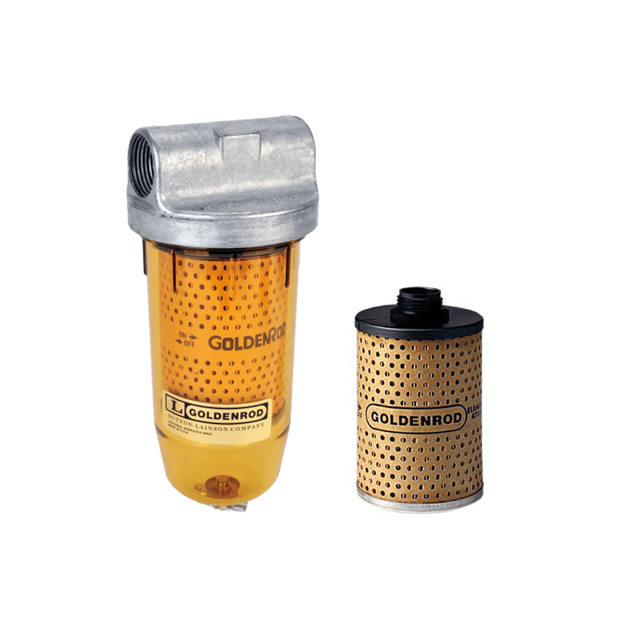 Goldenrod Particulate Filter Element | Fuel Dump